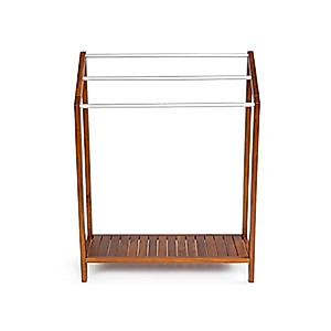 AlaTeak Teak Towel Rack- Unassembled
