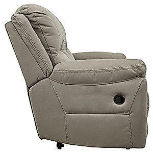 Signature Design by Ashley Next-Gen Gaucho Reclining Sofa, 93"W x 41"D x 43"H, Gray