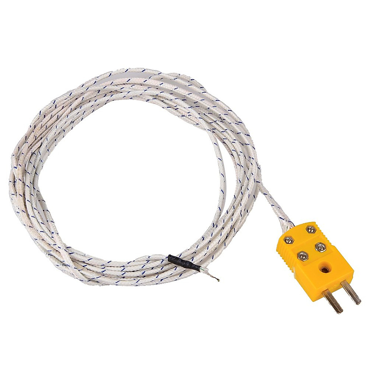 szzijia 5pcs 3M K Type Mini-Connector Thermocouple Temperature Probe Sensor Measure Range -50~700°C