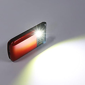 2G Unlocked Flip Phones for Seniors, Mini Clamshell Mobile Phone, Android Rugged Flip Phone Portable Pocket Senior Phone For 2.4 Inch HD Screen, Big Button,Loud Sound, 4800mAh, Dual SIM,Radio(Red)