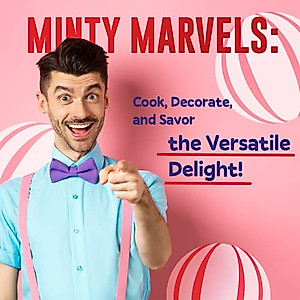 Colombina Jumbo Mint Balls, Red & White Peppermint Hard Candy Balls, Individually Wrapped, Bulk bag with 120 pieces. Bag of 2.4 Lbs. (Pack of 1)