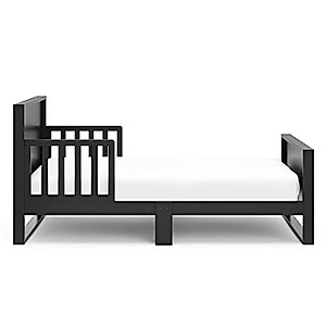 STORKCRAFT Slumber Toddler Bed, Black