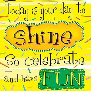 Prime Greetings Happy 20th Birthday Card, Made in America, Eco-Friendly, Thick Card Stock with Premium Envelope 5in x 7.75in, Packaged in Protective Mailer