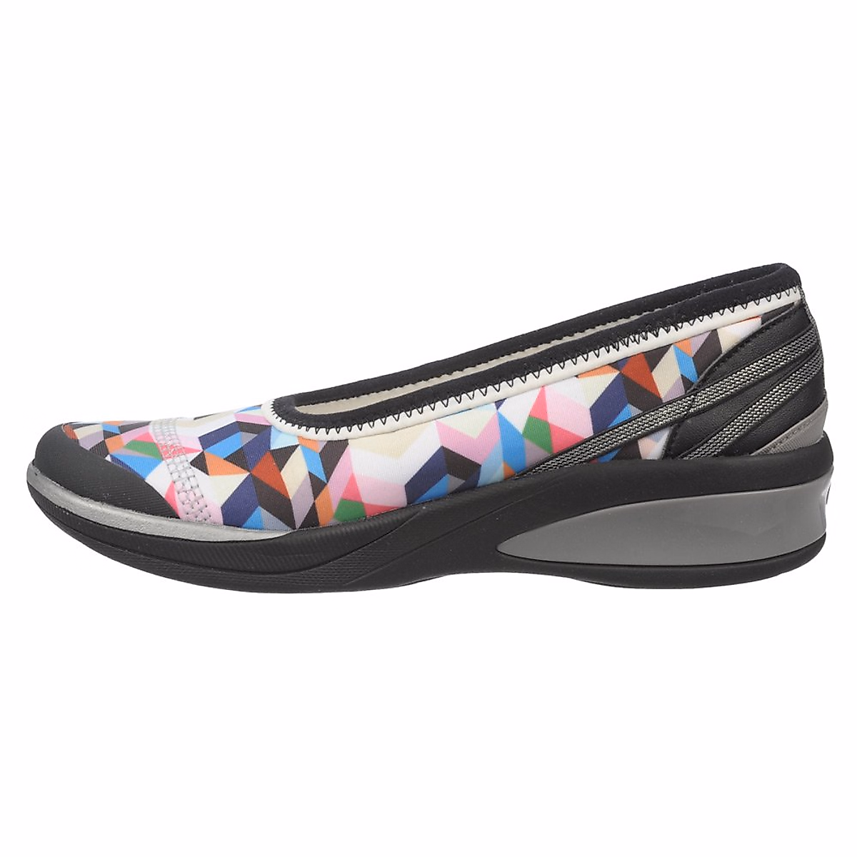 Naturalizer Women's Multi Geometric Printed Fabric BZees by Flawless 7 B(M) US