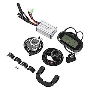 36V/48V Brushless Motor Controller, 250W Electric Bike Controller Kit Ordinary Wave Internal Circuitry Protection for Lithium Battery Modification