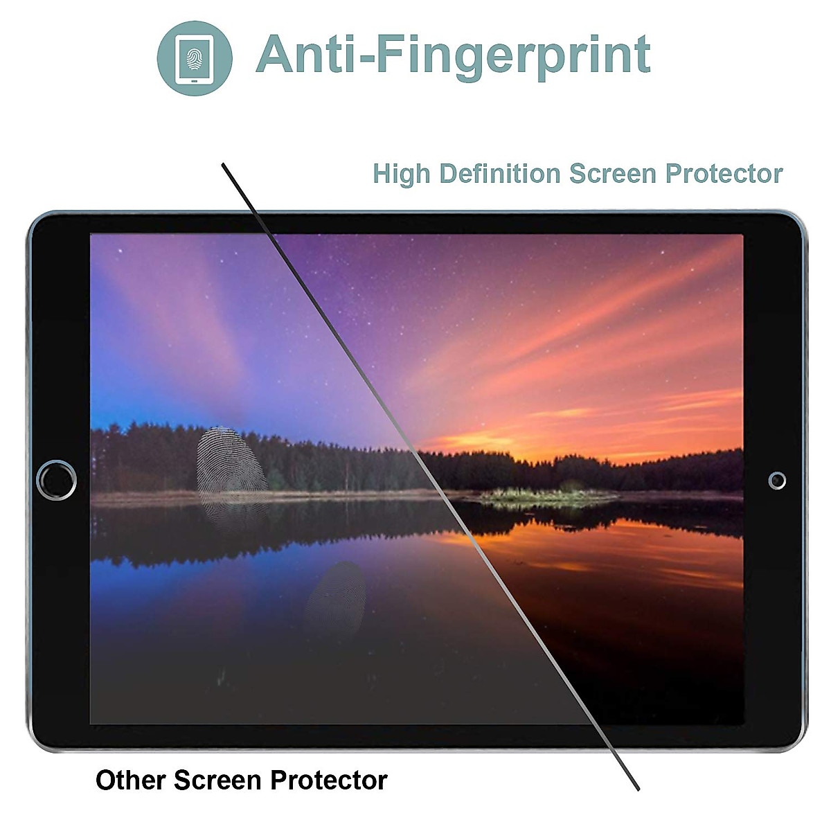 ProCase Smart Case for iPad 10.2 (2021 9th Gen/2020 8th Gen/ 2019 7th Gen) Folio Case with Tempered Glass Screen Protector, Slim Stand Protective Case for 10.2" iPad 9/8/7th Generation -Black