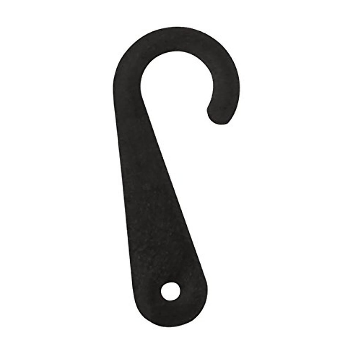 SSWBasics Black Plastic Sock Hanger Hook - Case of 1,000