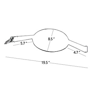 MagiDeal Car Mounted Cowboy Hat Holder Rack Organizer Hat Clip Heavy Duty Saver Spring Loaded Hanging Rack Hanger Cap Rack for SUV Truck Auto