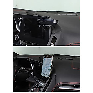CHEAYAR Phone Mount Compatible with Chevrolet Corvette C8 2020-2023, C8 Accessories Car Phone Holder Mount (Style A)