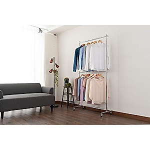 Hanger Rack Load Capacity 120kg 2 Tier 100 cm Wide HPS2 – A Dead Old Man Wanted To Talk To Martians