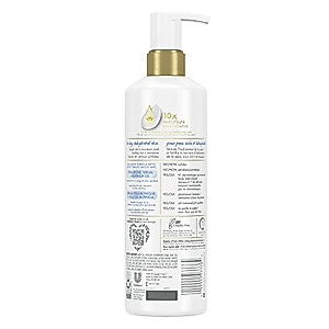 Dove Body Love Body Cleanser Moisture Boost 3 Count For Dry Skin Body Wash with Hyaluronic Acid and Moringa Oil 17.5 fl oz