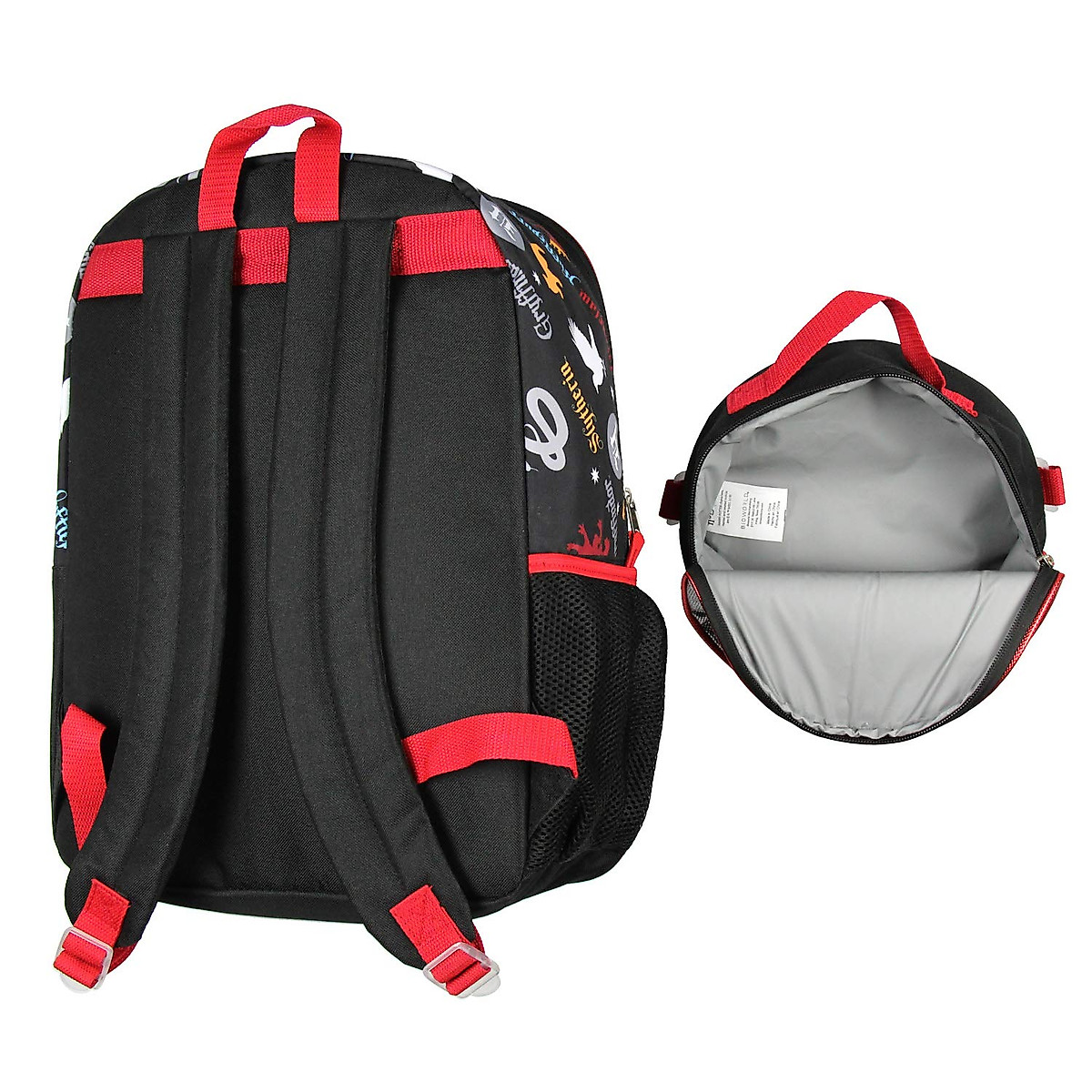 Harry Potter Kids Backpack Wizard In Training 5PC 16" Hogwarts School Combo Set