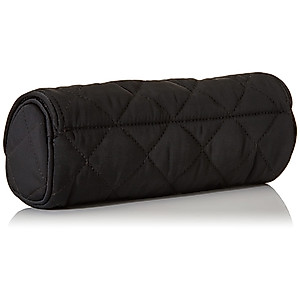 Vera Bradley Women's Performance Twill on a Roll Makeup Brush & Pencil Case, Black, One Size