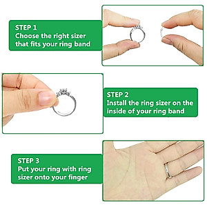 Ring Size Adjuster for Loose Rings for Thin Rings Ring Size Reducer Spacer Ring Guard