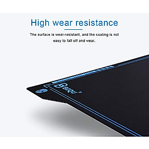 BIQU Upgrade SSS Spring Steel Sheet with Magnetic Sticker, 235X235MM Ultra-Flexible Removable Surface Heated Bed Platform 3D Printer Parts Printing Build Plate for Ender 3/Ender3 Pro/Ender 5/B1