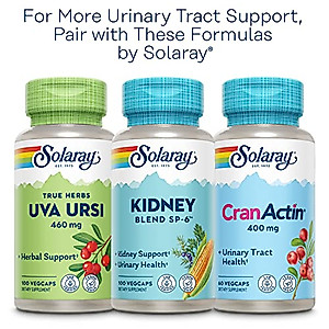 SOLARAY Nettle Leaf 900 mg, Vegan Supplement for Urinary Health and Kidney Support, Prostate Health and Respiratory Wellness, Non-GMO, 60 Day Money Back Guarantee. 90 Servings, 180 VegCaps