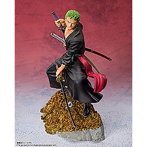 TAMASHII NATIONS - One Piece - Roronoa Zoro - WT100 Commemorative Eiichiro Oda Illustration DAIKAIZOKU HYAKKEI, Bandai Spirits FiguartsZERO Collectible Statue