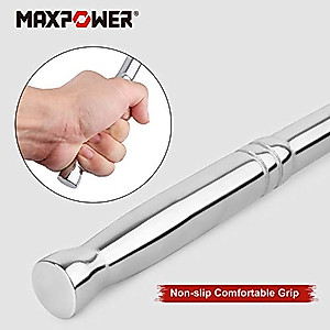 MAXPOWER 15-inch Breaker Bar 1/2 drive and 3/8 drive Flex Handle