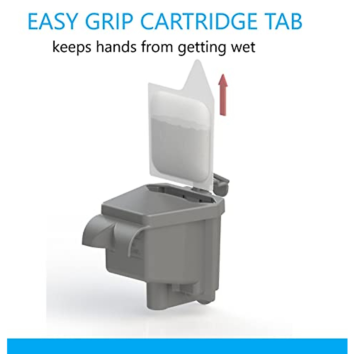 Koller Products Replacement Filter Cartridges - Small,White , 4 Piece Set