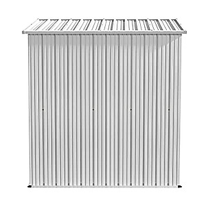 Ribitek Outdoor Storage Shed 5FT x 3FT, Metal Garden Shed Backyard Storage Shed with Lockable Door, Waterproof Tool Shed for Yard, Patio, Lawn