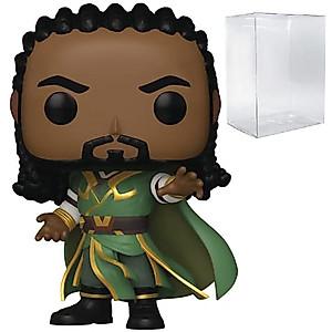 POP Marvel: Doctor Strange Multiverse of Madness - Master Mordo Funko Vinyl Figure (Bundled with Compatible Box Protector Case), Multicolor, 3.75 inches