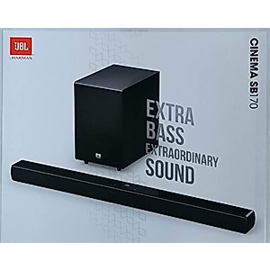 JBL Bar 2.1 - Channel Soundbar with Wireless Subwoofer