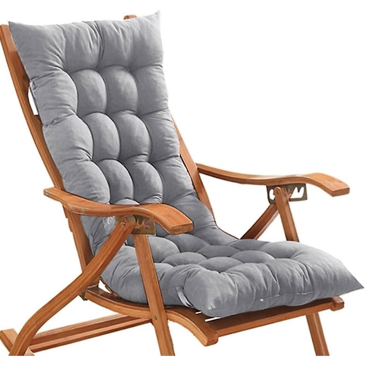 JACOJE Lounge Chair Cushions Chaise Lounger Cushion Soft Sofa Mat Long Bench Cushion for Outdoor Furniture, Indoor Outdoor Recliner Chair Cushion(#2,53x53cm/20.8x20.8in)