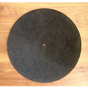 Premium Leather Deer Hide Turntable Mat