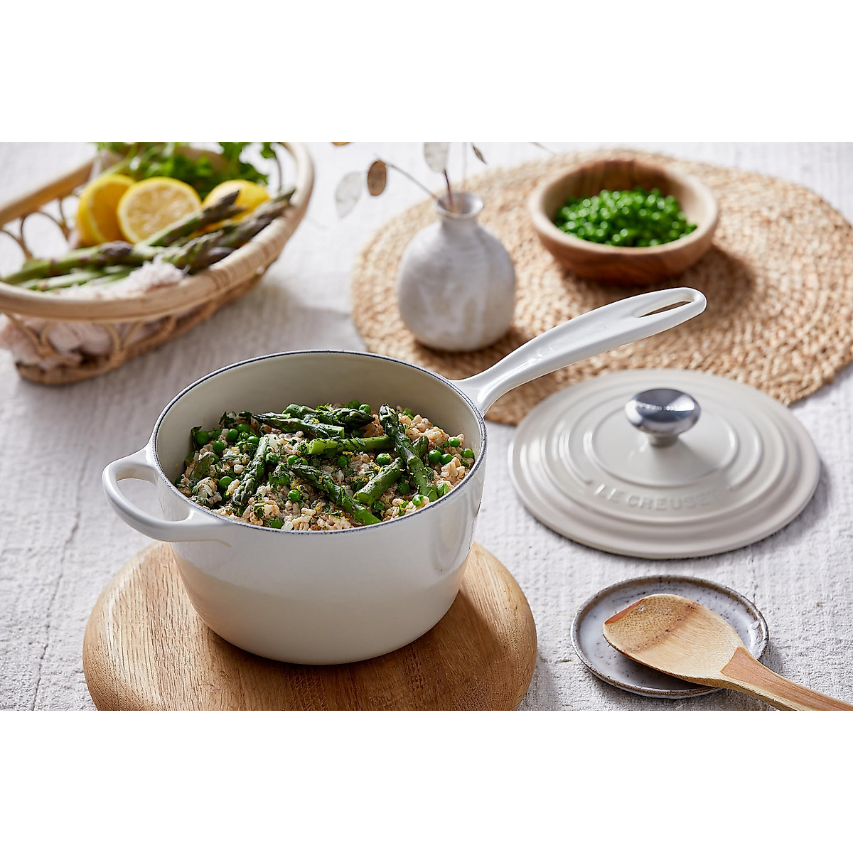 Le Creuset Enameled Cast Iron Signature Saucepan, 2.25 qt., Caribbean