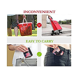Zagxuade Reusable Grocery Shopping Bags Polyester Material, One-shoulder Portable Shopping Bags, Eco Friendly Foldable ShoppingTote with Zipper （3pcs）