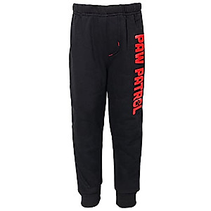 Nickelodeon Paw Patrol Marshall Chase Rubble Little Boys Fleece Pullover Hoodie and Pants Outfit Set Heather Gray 7-8