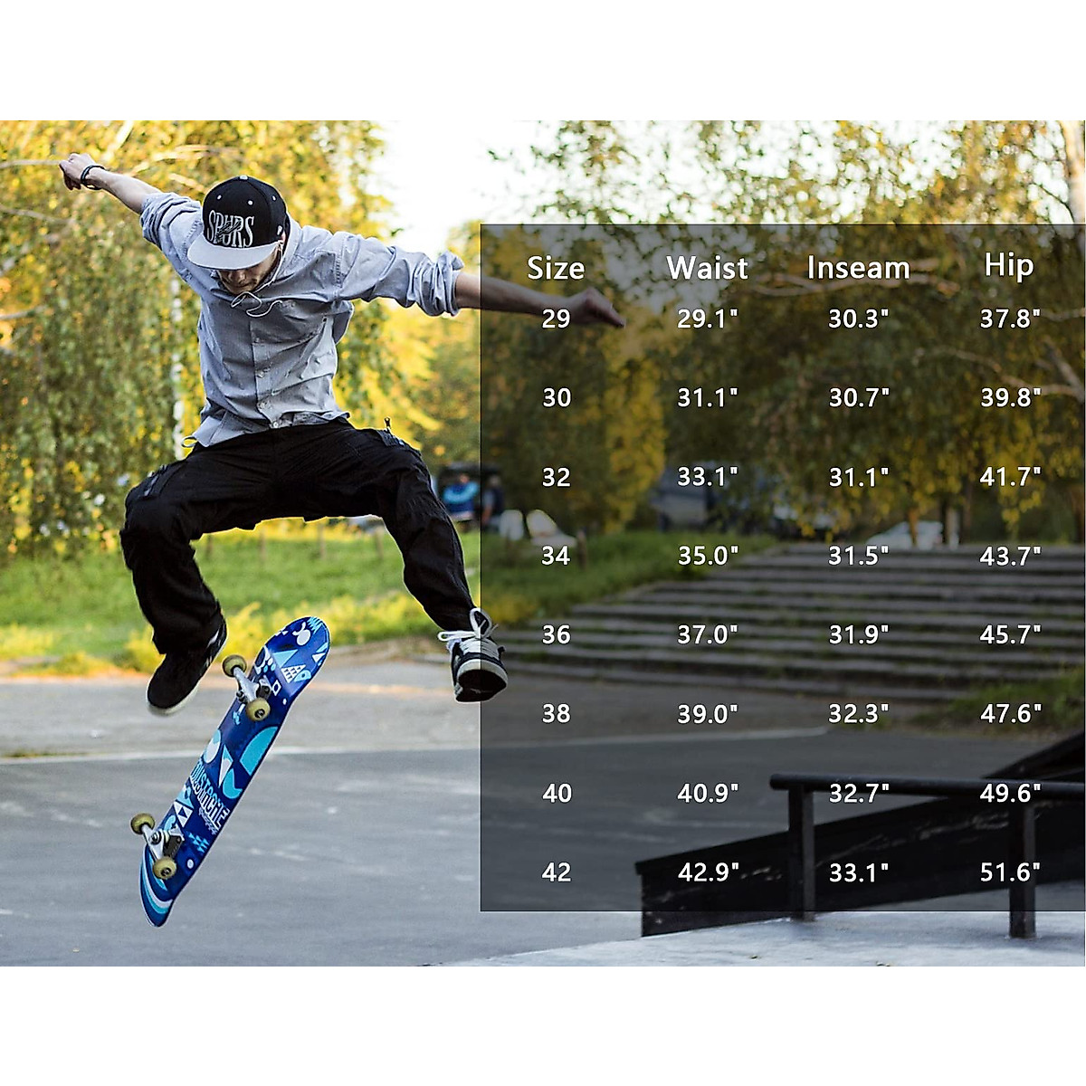 AKARMY Men's Casual Pants, Outdoor Streetwear Techwear Pants, Cargo Pants with Multi-Pocket K03 Gray