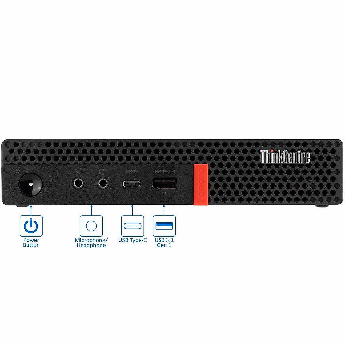 Lenovo ThinkCentre M920q Tiny Desktop Intel i5-9500T Up to 3.70GHz 32GB RAM New 512GB NVMe SSD Built-in AX210 Wi-Fi 6E BT HDMI Dual Monitor Support Wireless Keyboard and Mouse Win11 Pro (Renewed)