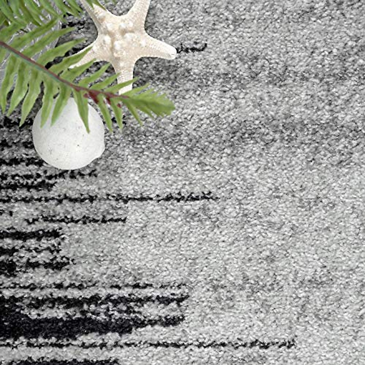 nuLOOM Contemporary Lurline Area Rug, 8x10, Grey