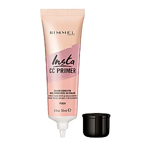 Rimmel Insta Flawless Color Correcting Primer, Peach (1 Count)