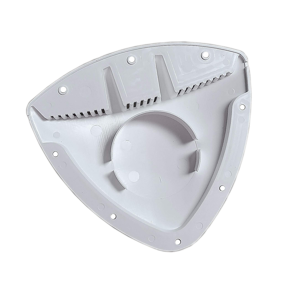 Class A Customs | RV ATV Cycle Truck Cargo Work Trailer Side Air Vents | Two Pack | White | High Tech/Arrow Design