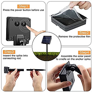 2 Pack Solar String Lights Outdoor Waterproof, Total 144 ft 440 LED, Green Wire Fairy Twinkle Decorative Light with 8 Lighting Modes for Tree Patio Yard Party(Warm White)