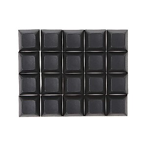 ForHe PBT Keycaps DSA 1u Blank Printed Keycaps for Gaming Mechanical Keyboard, 9 Colors Optional