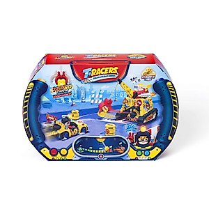 T-Racers Turbo Crane Challenge – Crane and Accessories with Exclusive Driver and car
