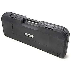 Cuisinart CGG-306 Chef's Style Portable Propane Tabletop 20,000, Professional Gas Grill, Two 10,000 BTU Burners, Stainless Steel & CGS-W13 Wooden Handle Tool Set (13-Piece), Black