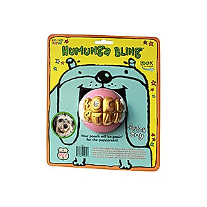 Humunga Bling Rock Star Teeth Shaped Ball Toy for Medium and Large Dogs