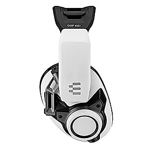 EPOS I Sennheiser GSP 601 Gaming Headset, Noise-Cancelling Mic, Flip-to-Mute, Ergonomic Headband, Foam Ear Pads, Compatible with PC, Mac, PS4, PS5, Xbox Series X, Xbox One, & Nintendo Switch (White)