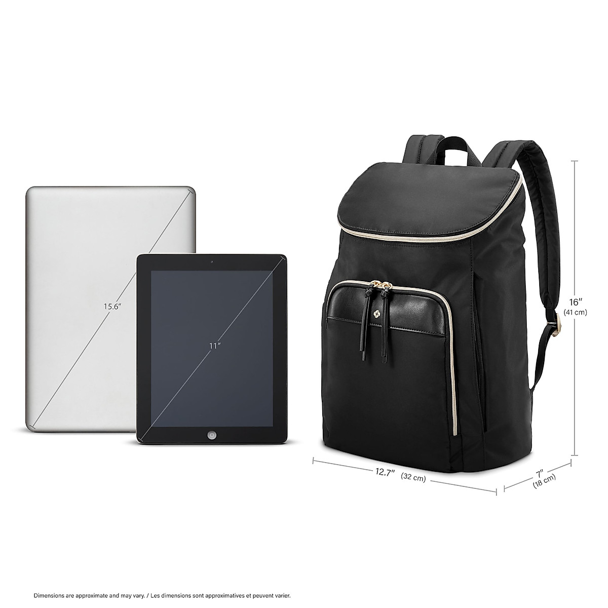 Samsonite Solutions Bucket Backpack, Black