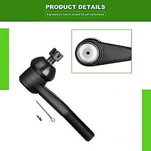 SCITOO 8pcs Front Suspension Kit Inner Outer Tie Rod End Lower Upper Ball Joint Fit 1987-1991 for Chevy Blazer K5 Blazer K10 K20 Suburban V10 V20 for GMC Jimmy K1500 K2500