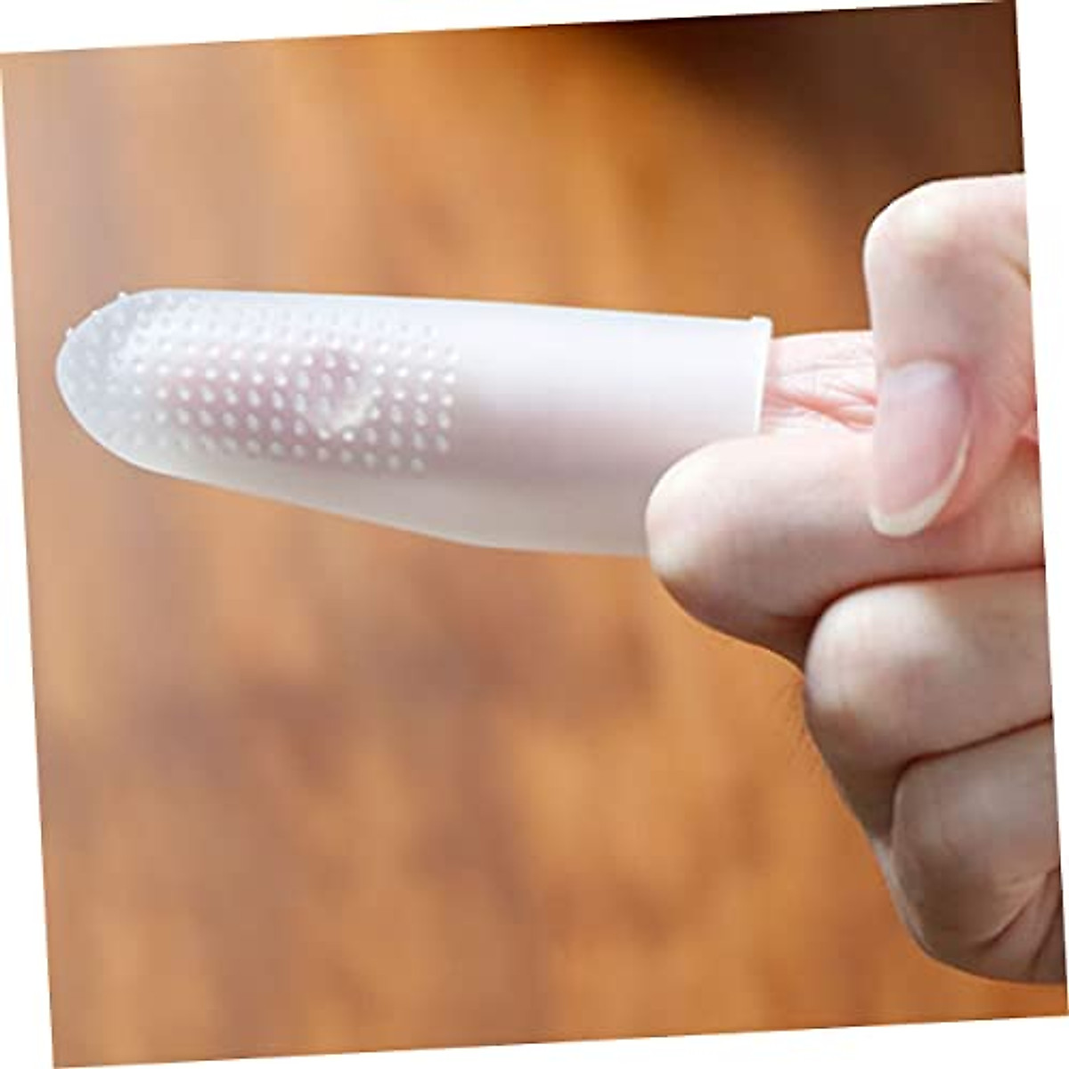 BESPORTBLE 4pcs Dog Cleaning Toothbrush Cat Finger Brush Dog Chew Whelping Puppies Supplies Cat Care Dog Toothbrushes Dog Toothbrush Kit Chewing Toys for Dogs Chew Toy White