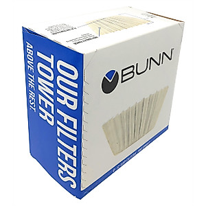 Bunn BCF100 BCF100-B 100-Count Basket Filter (Pack Of 4),White, 4