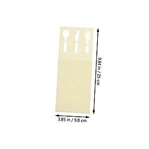 NOLITOY 8 Pcs Teapot Cutlery Bag Xmas Cutlery Bag Holiday Silverware Utensil Holder for Party Silverware Pouch Bag Flatware Holder Bag Christmas Silverware Bags Felt Cloth Tableware Sleeve