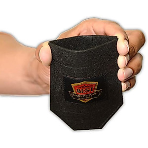 Best Pocket Square Holder, Black, Size One Size