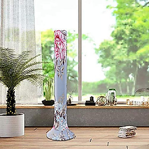 ANG Tower Fan Dust Guard, Tower Fan Protecting Cover for Most Tower Fans - Cover The Max Size Washable Tower Fan Dust Cover Protecting Cover Compatible