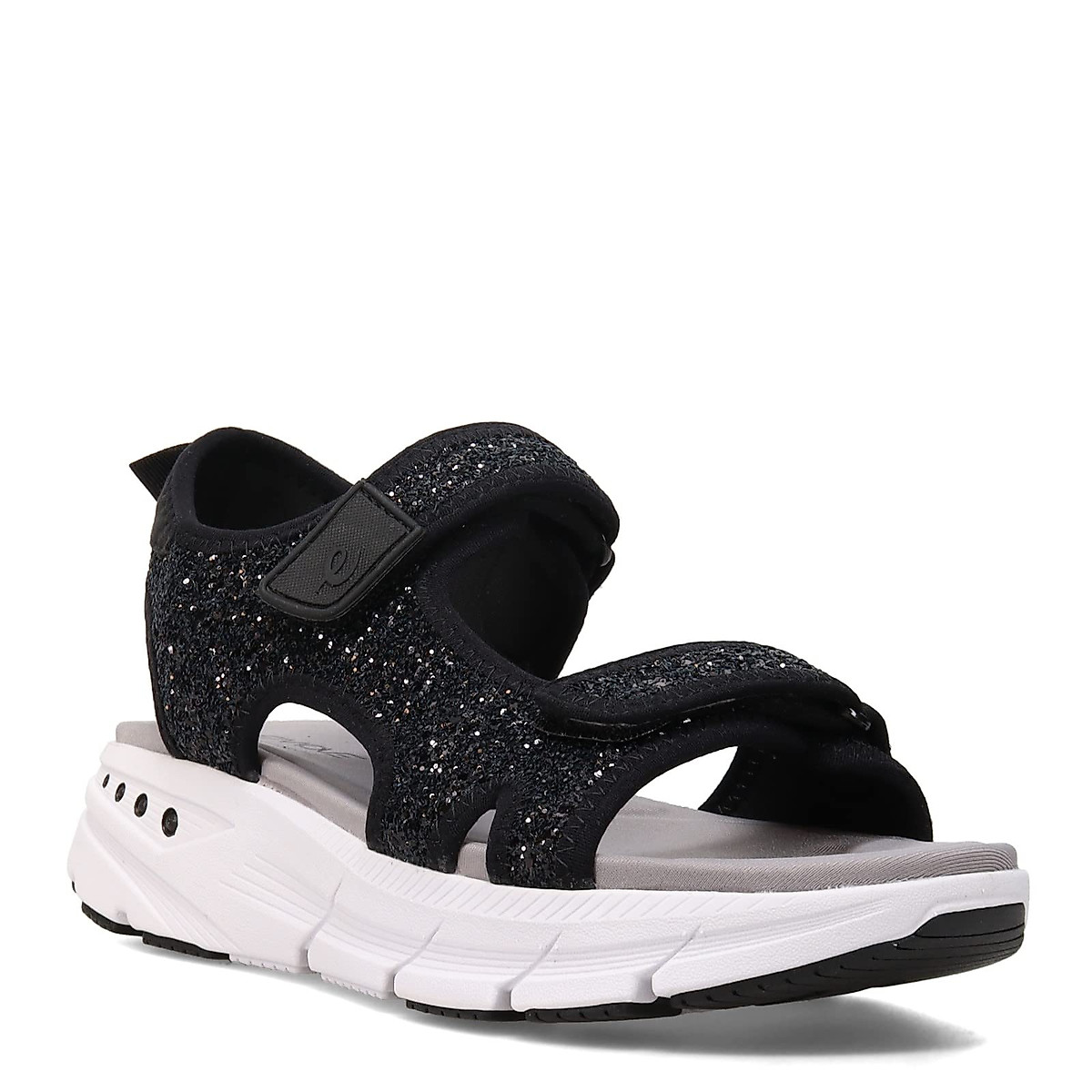 Easy Spirit Women's MAISON3 Sport Sandal, Black, 10